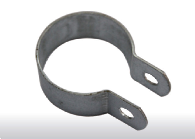 Ø22 pipe steel round clamp bracket , 1.2mm thick metal pipe clamps